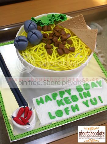 Noodle Theme Cake – Mie Ayam | Momizi