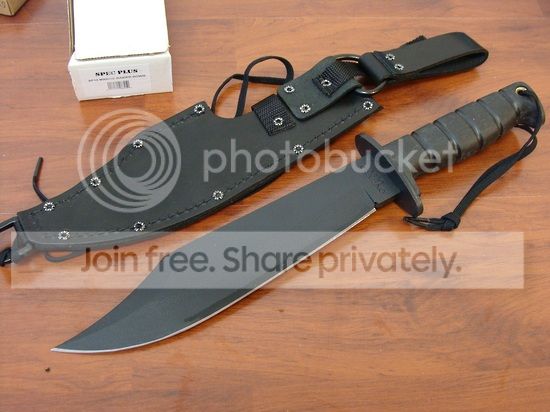 Ontario SP10 Marine Raider Bowie - Knives, Lights, EDC Gear ...